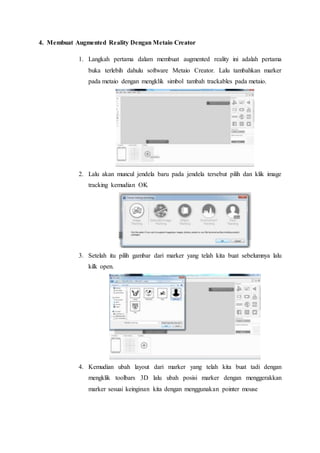 Aplikasi pengenalan sio hewan menggunakan metaio creator berbasis ...