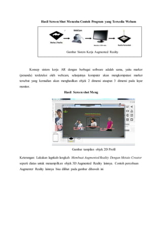 Aplikasi pengenalan sio hewan menggunakan metaio creator berbasis ...