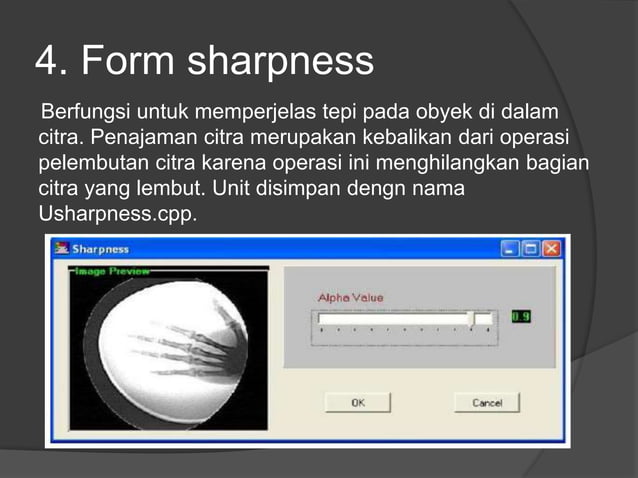 ppt Aplikasi pengolahan citra digital pada modalitas digital ...