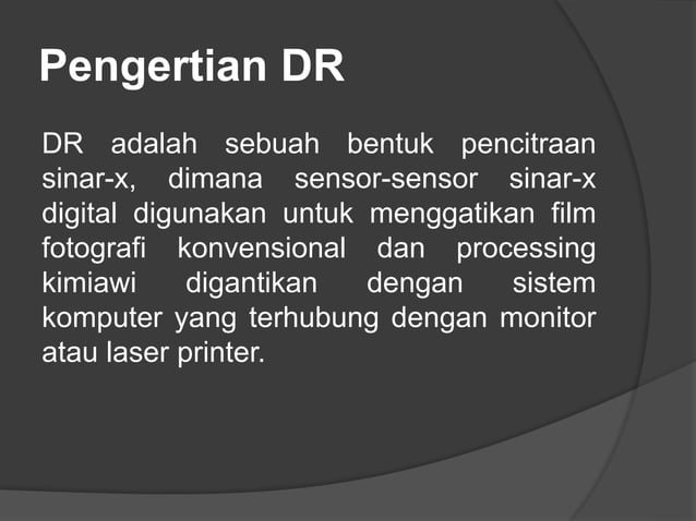 ppt Aplikasi pengolahan citra digital pada modalitas digital ...