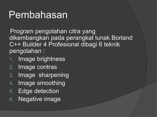 ppt Aplikasi pengolahan citra digital pada modalitas digital ...