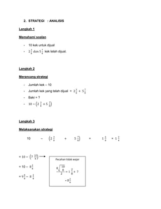 Aplikasi penyelesaian masalah menggunakan model polya | DOCX