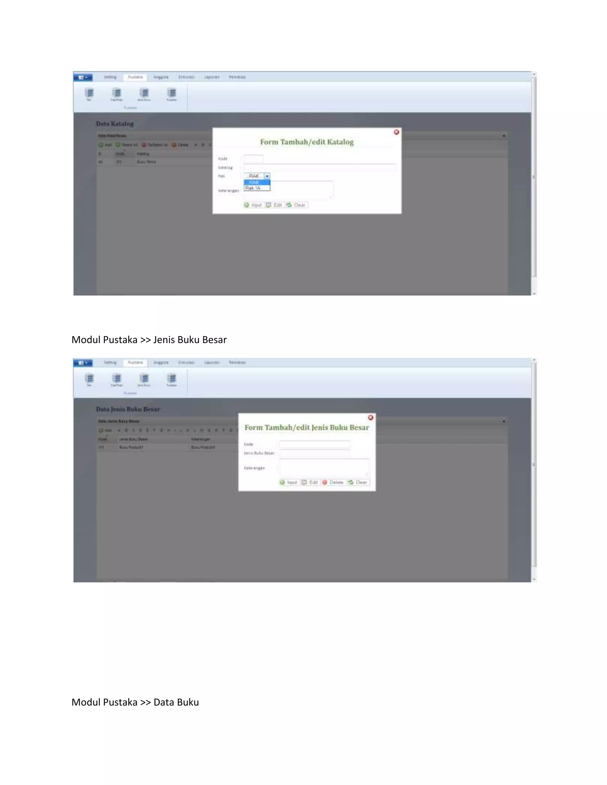 Aplikasi perpustakaan berbasis web | DOCX