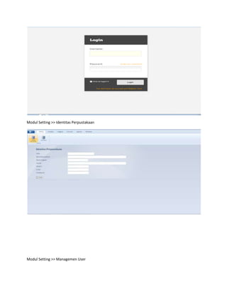 Aplikasi perpustakaan berbasis web | DOCX