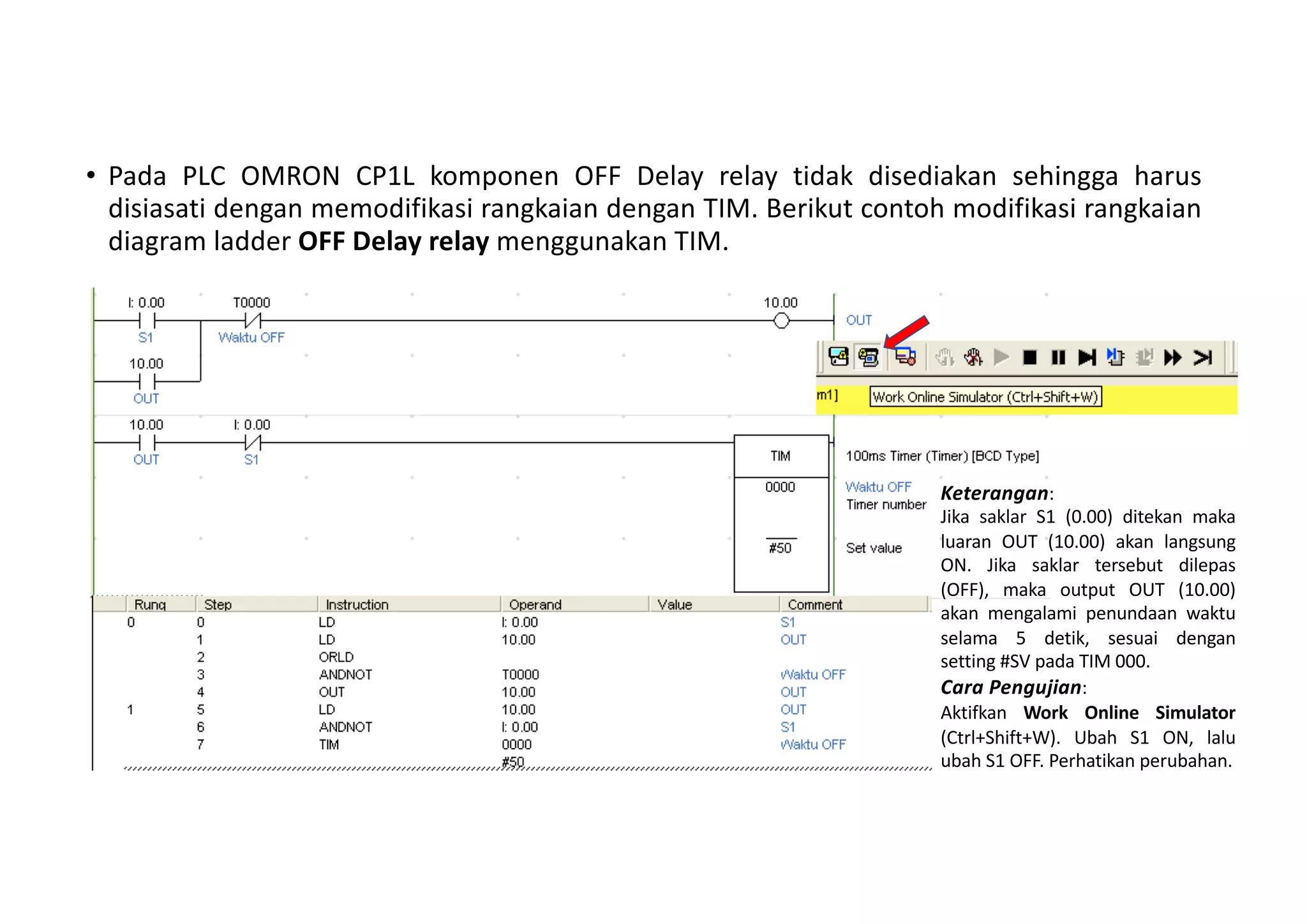 Aplikasi plc timer counter pada produk omron | PDF
