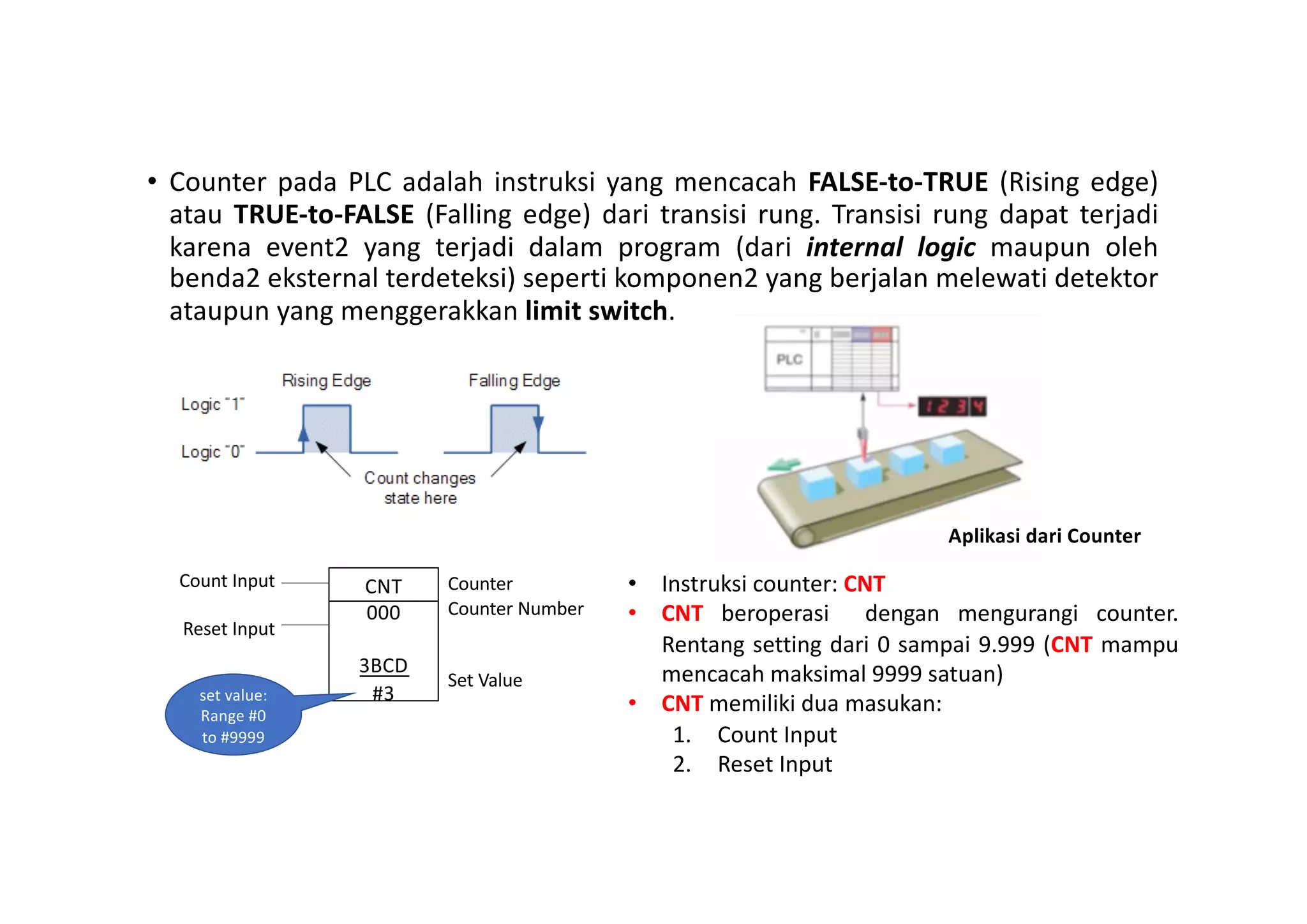 Aplikasi plc timer counter pada produk omron | PDF