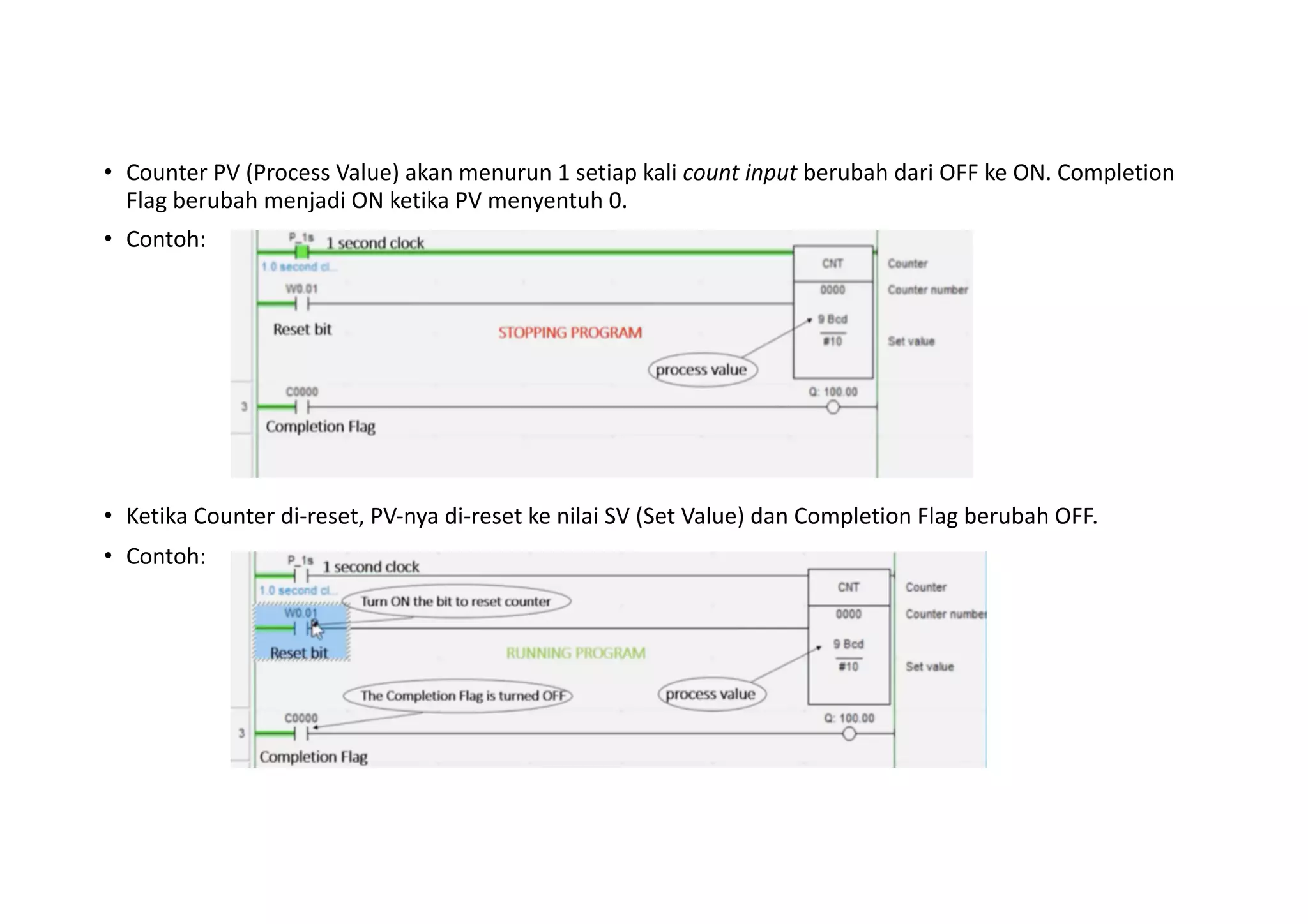 Aplikasi plc timer counter pada produk omron | PDF