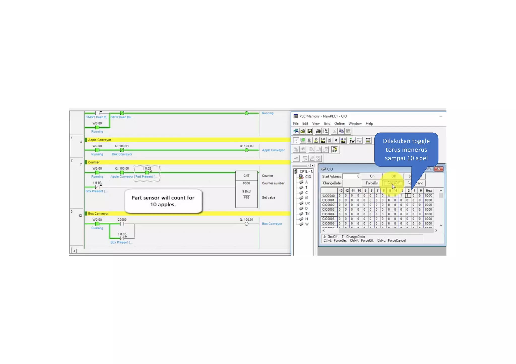 Aplikasi plc timer counter pada produk omron | PDF