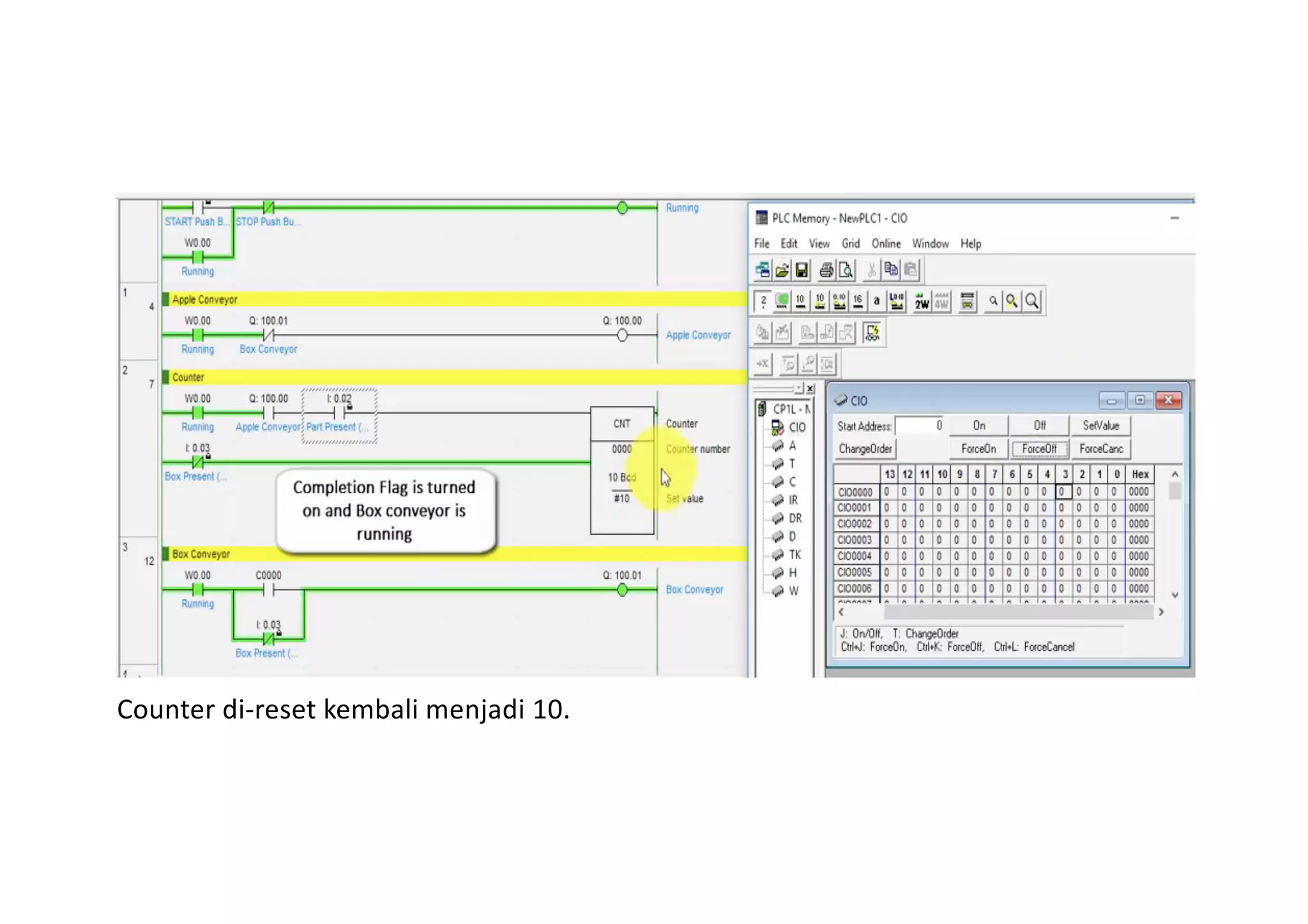 Aplikasi plc timer counter pada produk omron | PDF