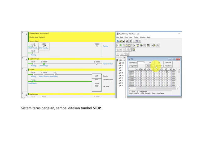 Aplikasi plc timer counter pada produk omron | PDF