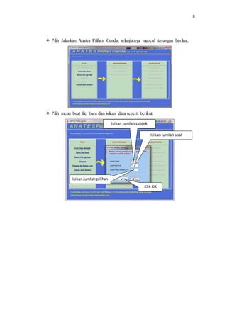 Aplikasi spss dan anates | DOCX