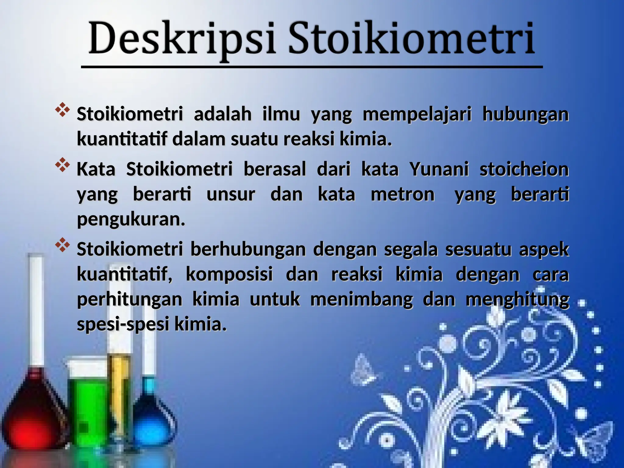 aplikasi stoikiometri teknik industri.ppt