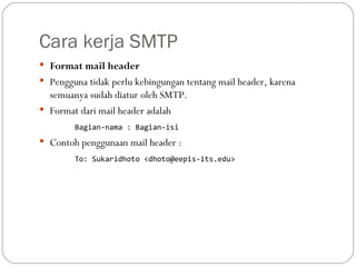 Aplikasi surat (mail) | PPT