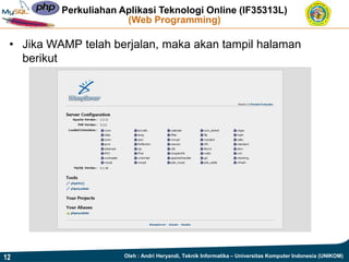 Aplikasi teknologi online | PDF
