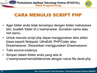 Aplikasi teknologi online | PDF