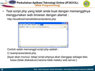 Aplikasi teknologi online | PDF