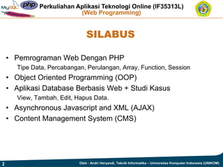Aplikasi teknologi online | PDF