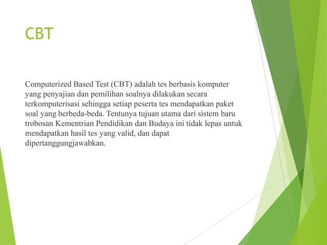 Aplikasi ujian cbt[1] | PPT