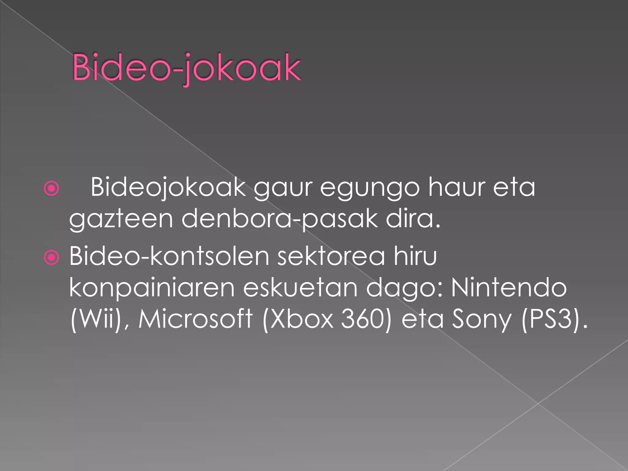 Aplikazioak Ii Power Point | PPTX