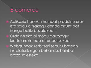 Aplikazioak Ii Power Point | PPTX