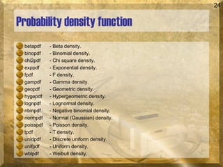 Aplikom10 matlab statistik | PPT