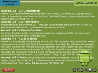 Sejarah dan Perkembangan OS Mobile Device | PPTX