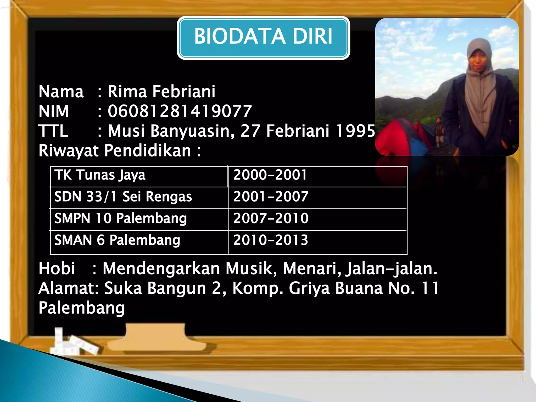 Biodata Diri | PPTX
