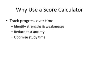 AP English Literature Score Calculator & Comprehensive Study Guide | PPTX