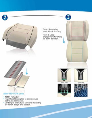 Aplix Seat Assembly Brochure Us 0110 | PDF