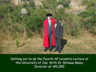APLORI Nigeria AP Leventis Lecture | PPTX