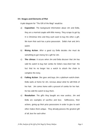 A plot analysis of the gift of the magi | PDF