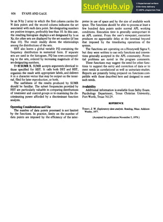 APL Programs For Interactive Data Analysis Basic Statistics And Histograms | PDF