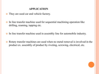 Automated production line seminar | PPTX
