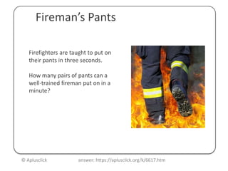 The Funniest Aplusclick Brainteasers | PPT