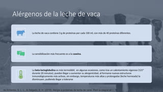 alergia a la proteina de la leche de la vaca | PPTX