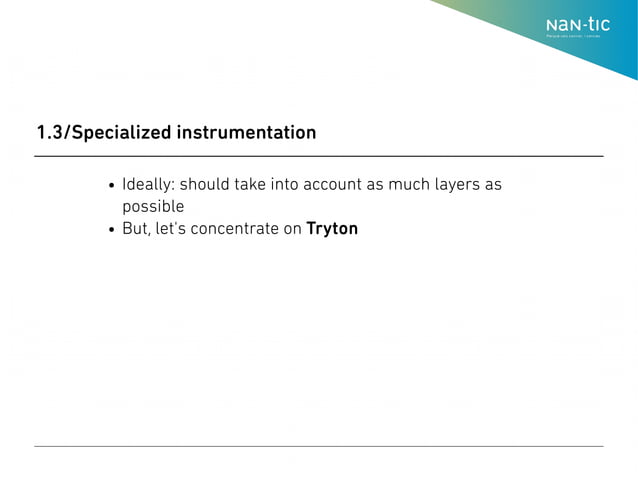 Application Performance Monitoring in Tryton | PDF | Databases | Computer Software and Applications