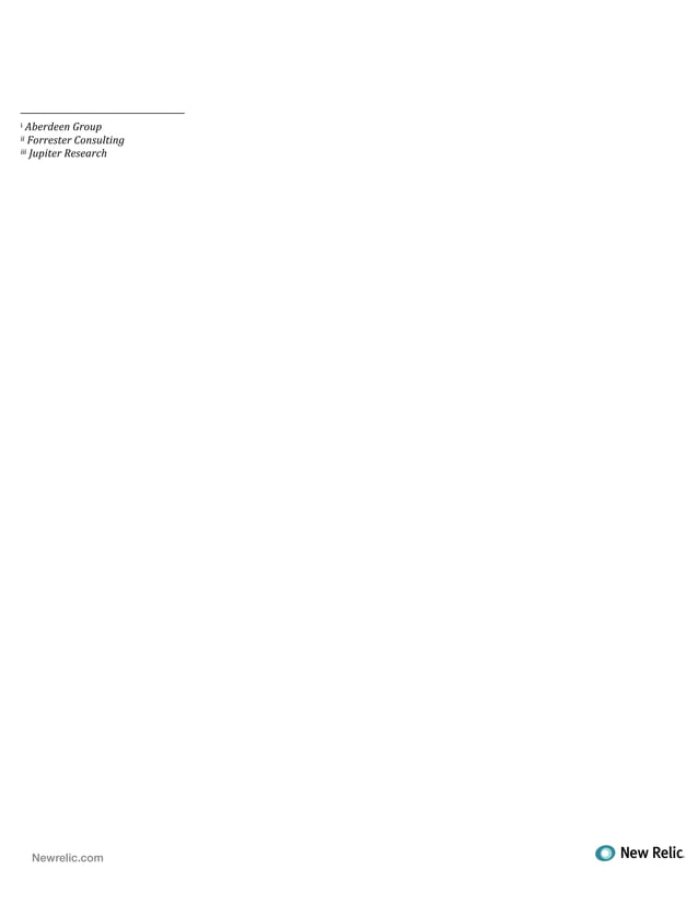 APM for Enterprise WhitePaper from New Relic | PDF | Computer Software and Applications | Computing