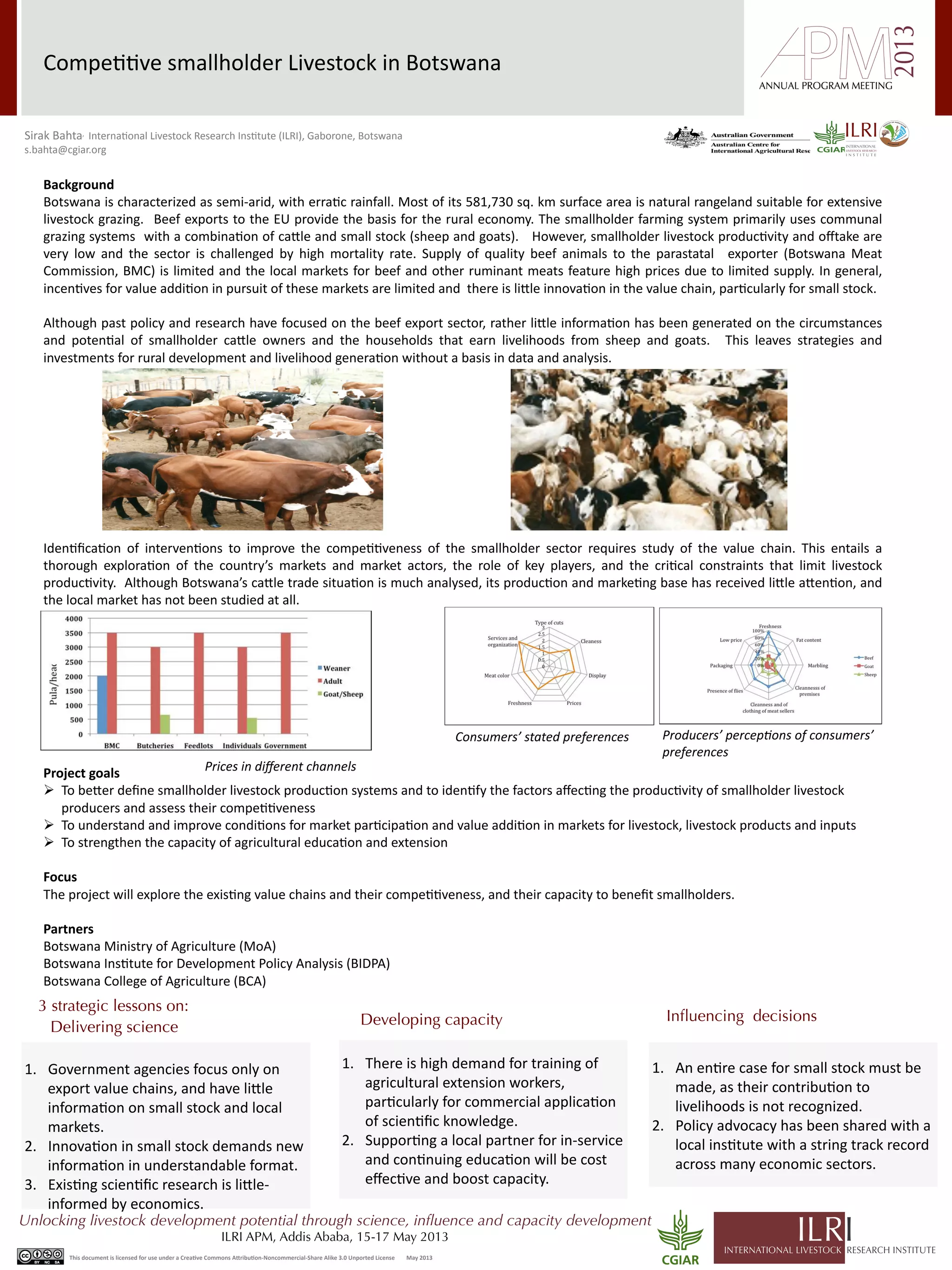 Competitive smallholder livestock in Botswana | PDF