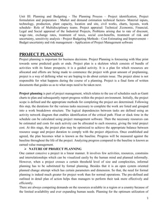 Advanced project management mod 3 | PDF | Civil Engineering Industry | Industries