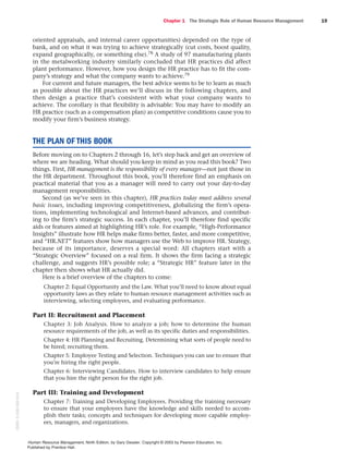 hrm Apm351 ch01 | PDF