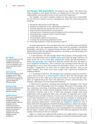 hrm Apm351 ch01 | PDF