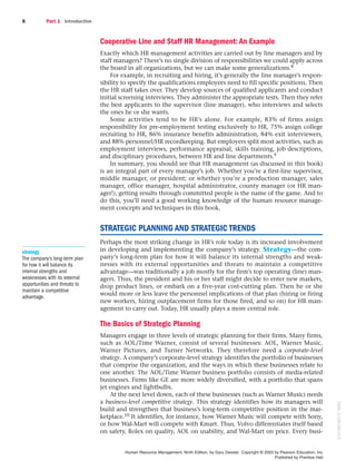 hrm Apm351 ch01 | PDF