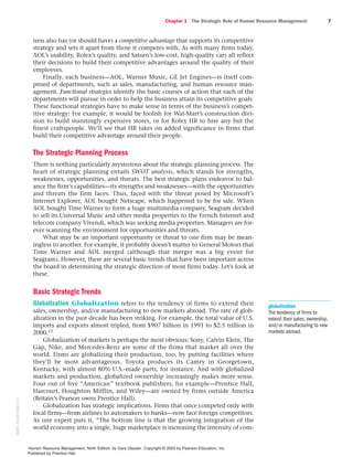 hrm Apm351 ch01 | PDF