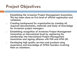 APMA Capacity Building project | PPT
