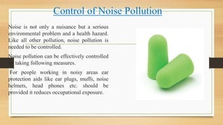 Noise Pollution | PPT