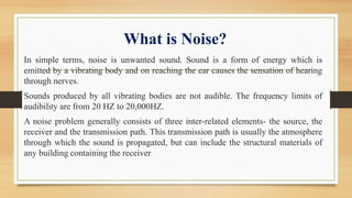 Noise Pollution | PPT