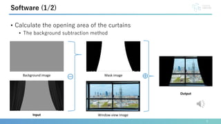 A Virtual Window Using Curtains and Image Projection | PDF
