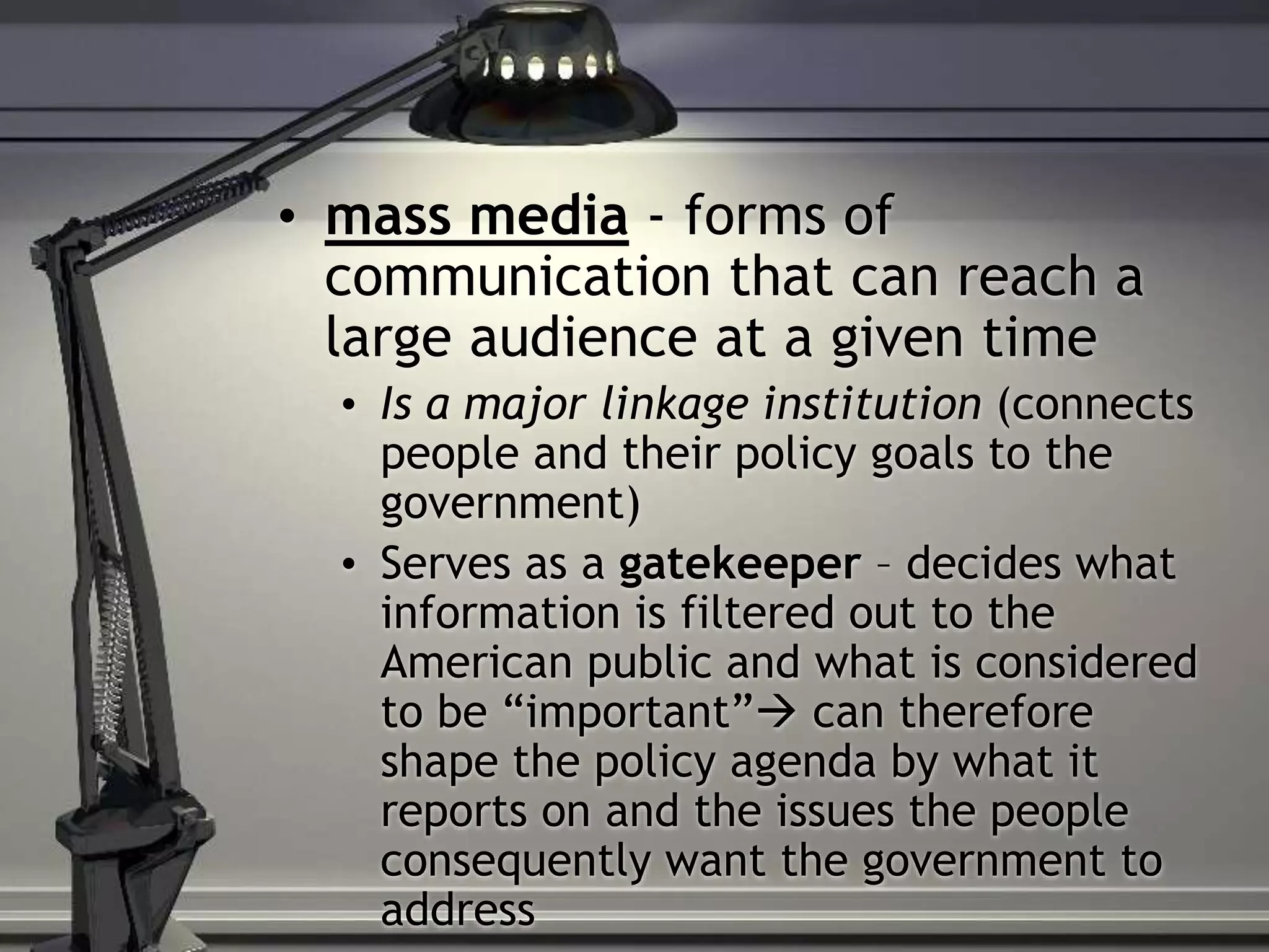 AP Mass Media | PPT | Media Industry | Industries