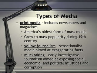 AP Mass Media | PPT