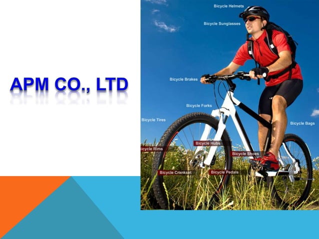 Bicycle crankset, Bicycle saddles, Bicycle part manufacturer - APM | PPT